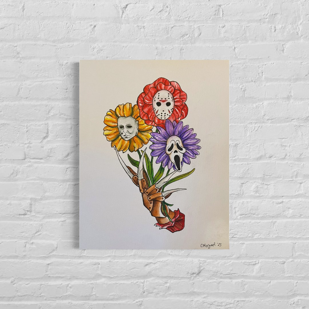 Horror Hand Print - Etsy