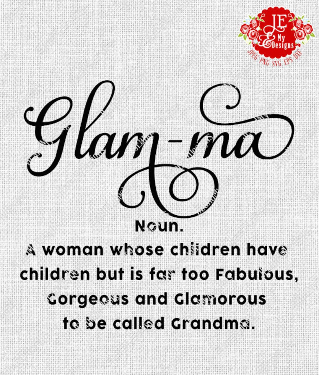 Glamma Digital Download - Etsy