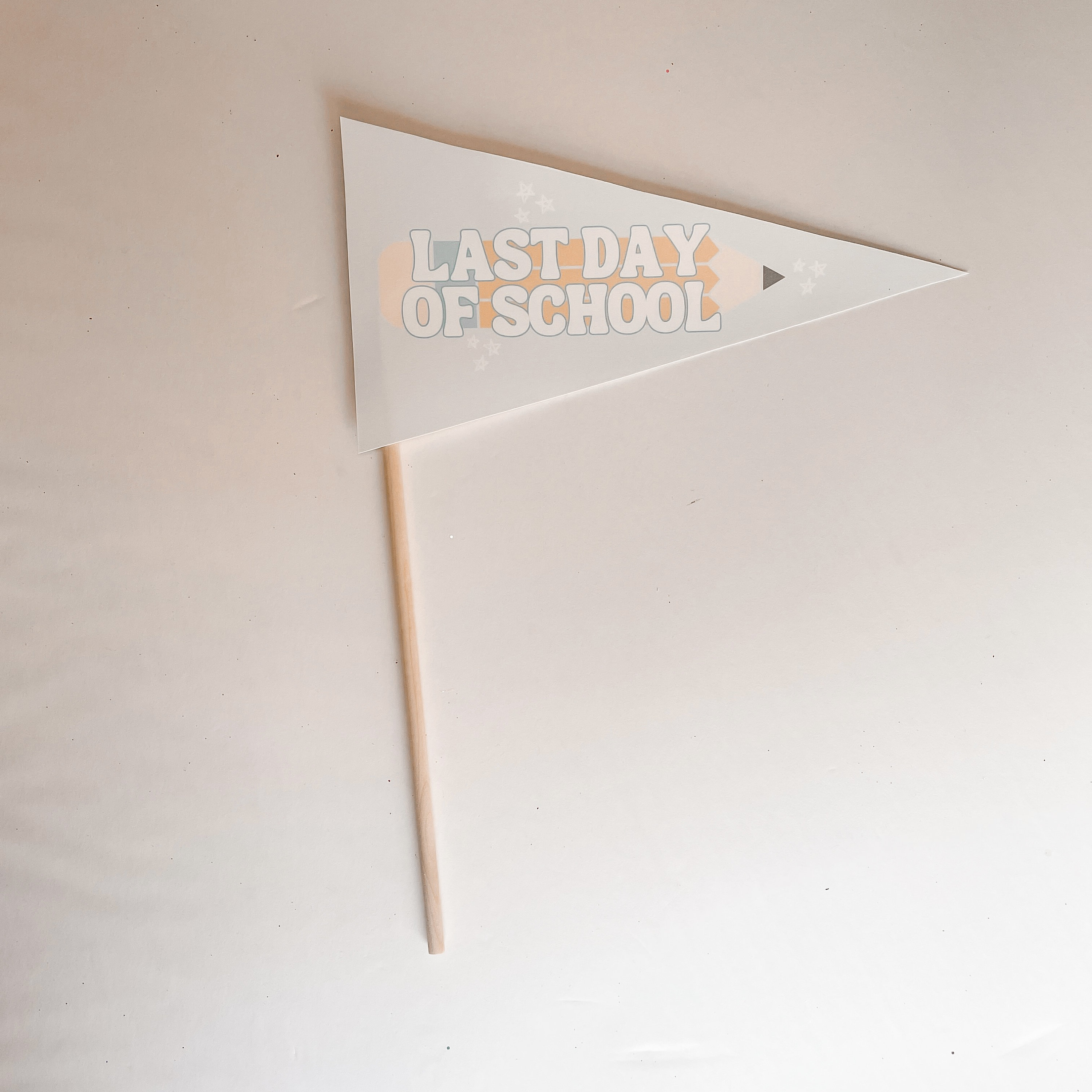 Last Day of School Pennant Flag Preschool Graduation Gift Kid School ...