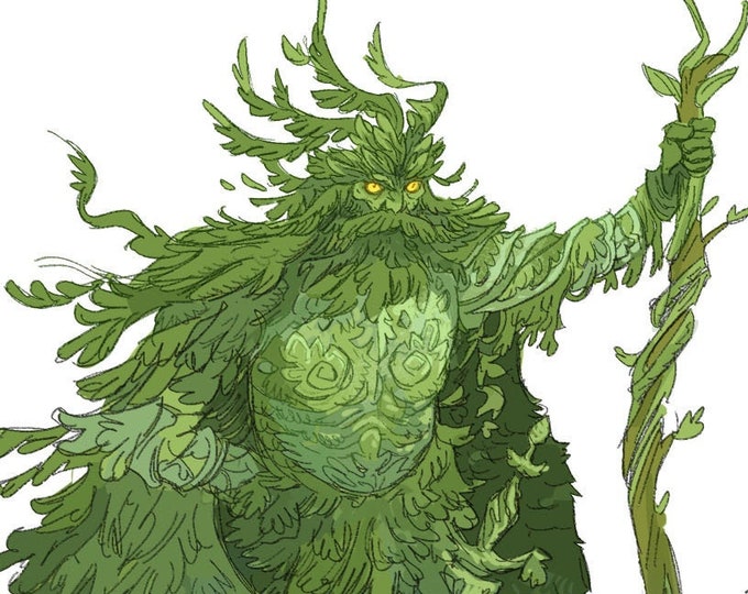 Knight of Spring (2024) 8x8 Sketch Print - Etsy