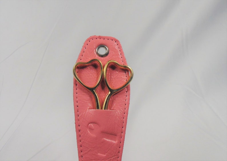 Needle Point Scissor Heart Themed 3.5" Inches (handmade) - Etsy