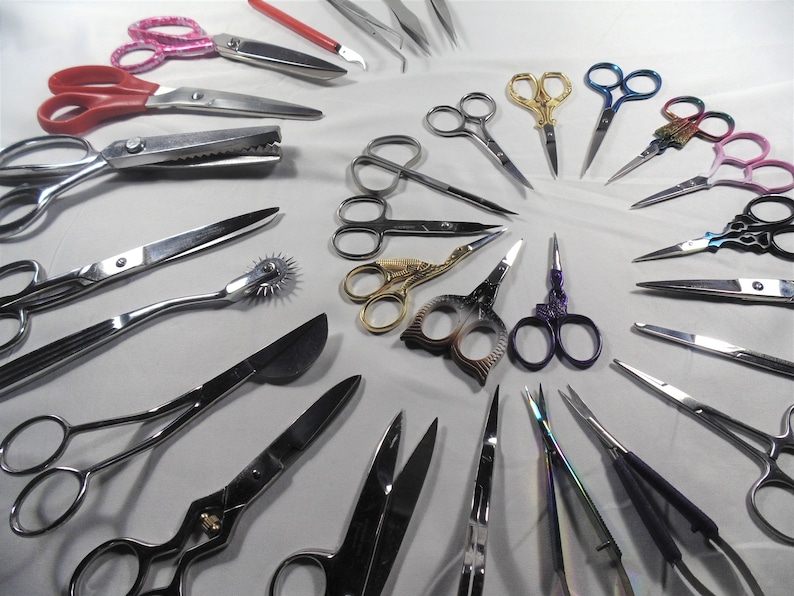 Master Collection of Sewing Scissors and Tools (30) From USA - Etsy