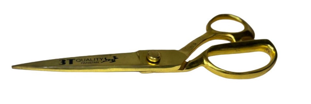 10' Ceremonial Scissors gold Plated - Etsy