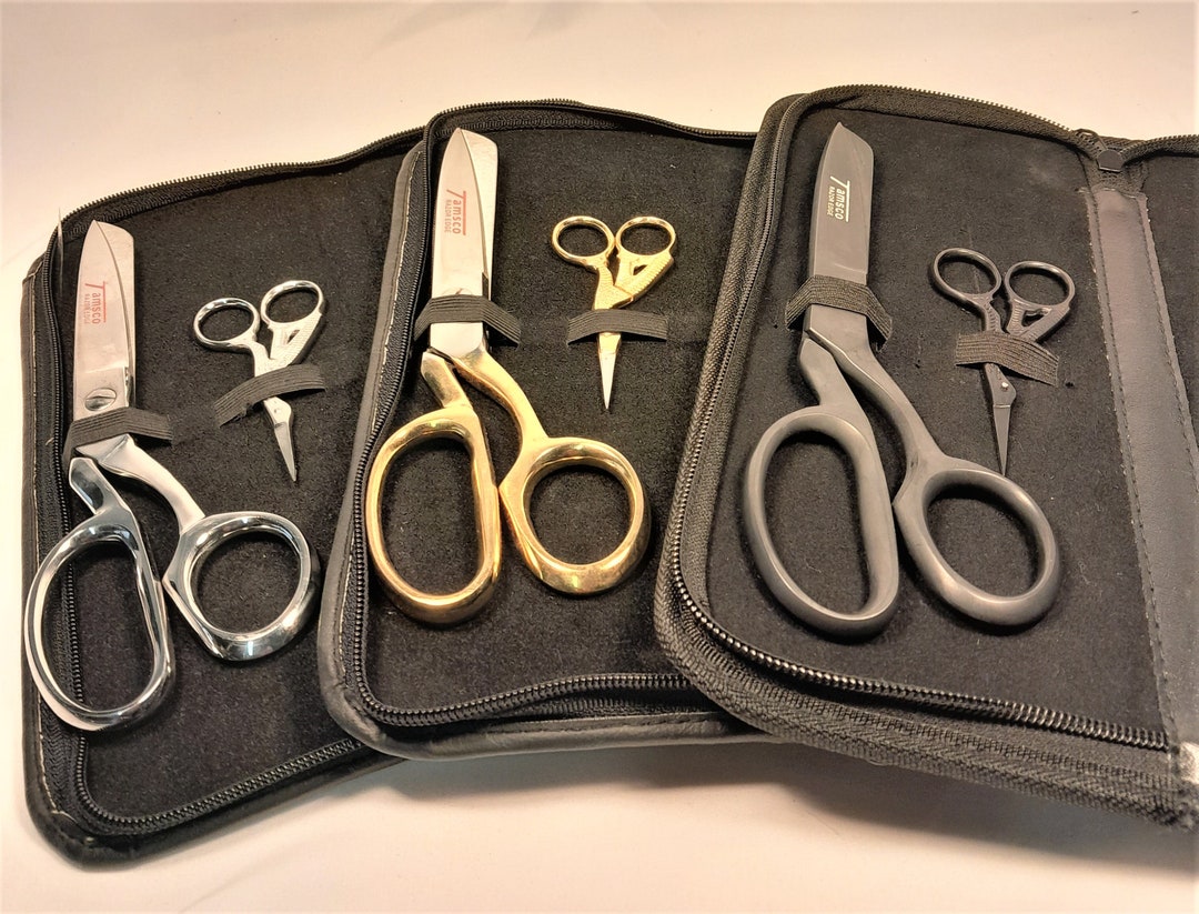 Sewing Scissor Collection of 4 (matte Black Premium) - Etsy