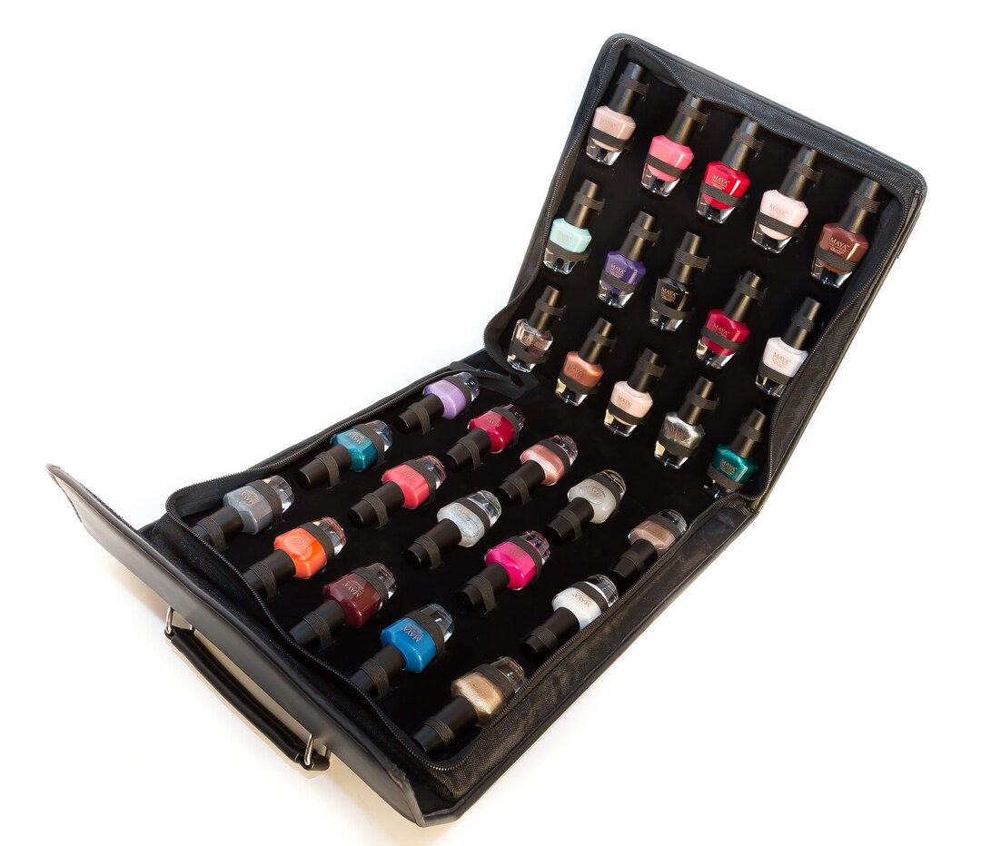 Maya Nail Polish Collection of 36 (in a Handy Zipper Case) - Etsy