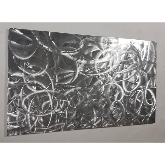 Modern Abstract Contemporary Metal Wall Art Sculpture 3D | Etsy UK