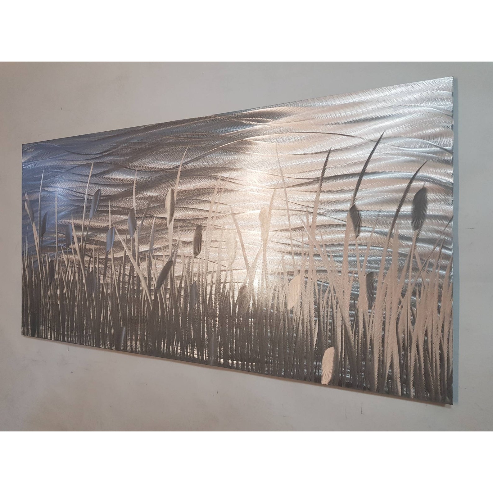 Modern Abstract Contemporary Metal Wall Art Sculpture 3D - Etsy UK