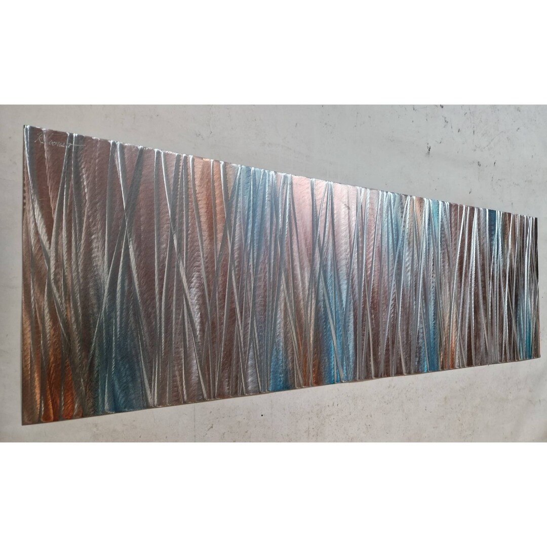 Modern, Abstract, Contemporary Metal Wall Art, Sculpture, 3D Effect, by ...
