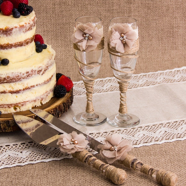 Rustic Cake Serving - Etsy