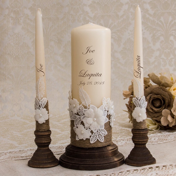 Unity Candle Set - Etsy