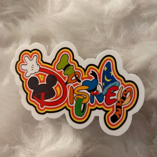 Disney Dogs Waterproof Sticker. Mouse Head. Mickey Head. - Etsy