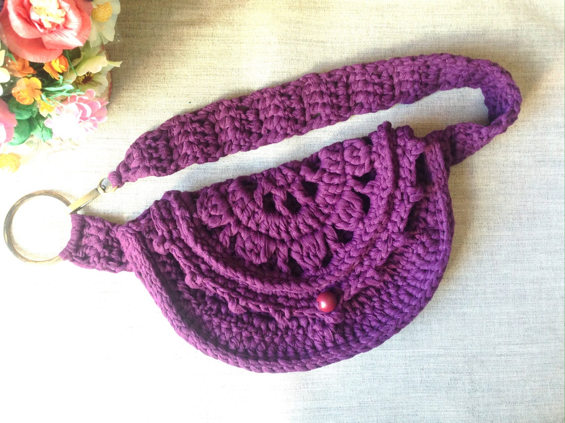Hip Bag Crochet Pattern Mandala Hip Bag Pattern for - Etsy