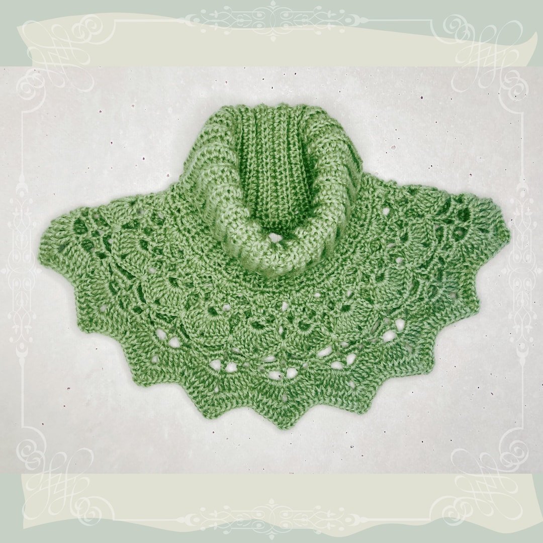 Willow Crochet Cowl Pattern | Elegant Lightweight Crochet Collar ...