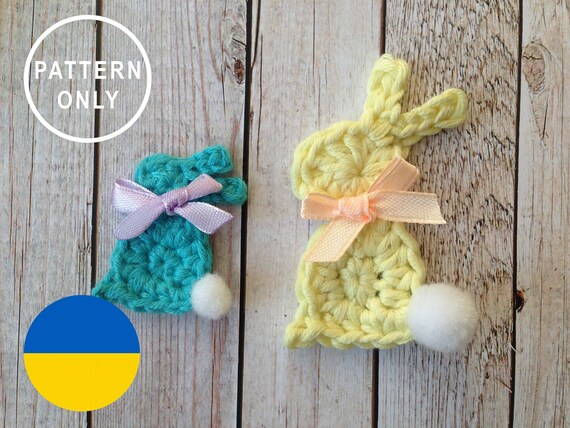 Tiny Crochet Bunny PDF Pattern Try to Crochet Small Bunny | Etsy