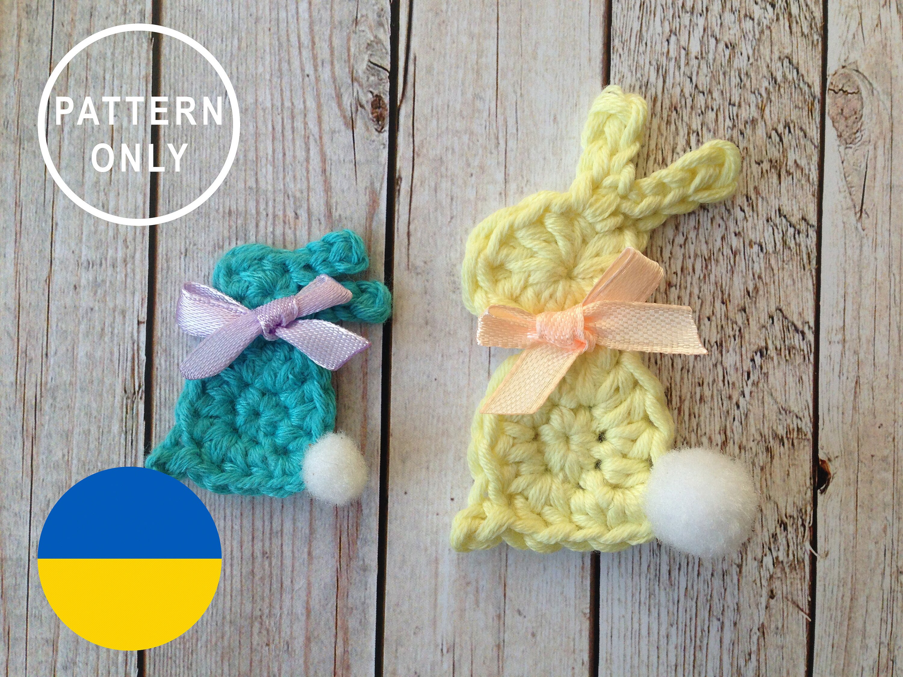 Tiny Crochet Bunny PDF Pattern Try to Crochet Small Bunny | Etsy