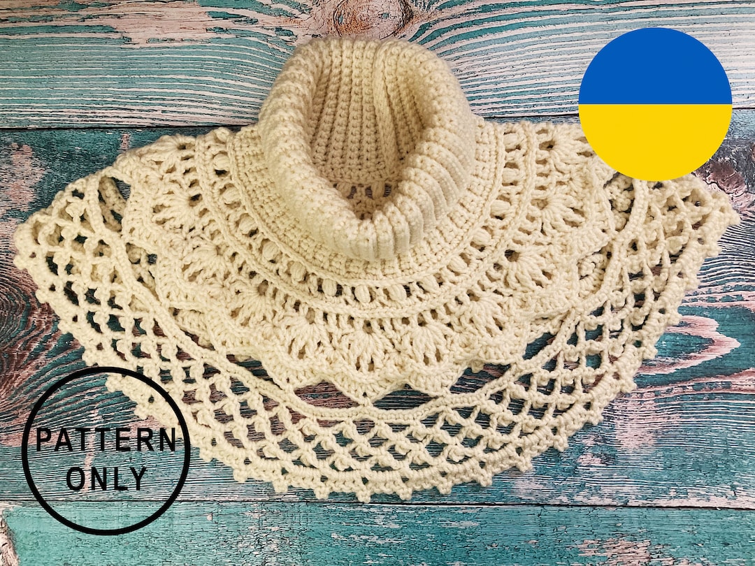 The Celestial Cowl Crochet Pattern: Written Crochet Pattern - Etsy