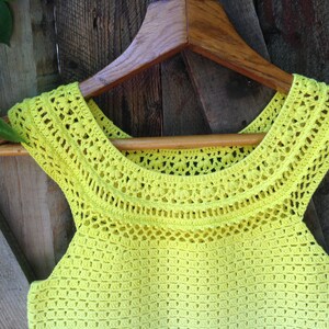 Sofia Round Yoke Crochet Top Pattern XS,S,M,L,XL | Crochet Summer Top ...
