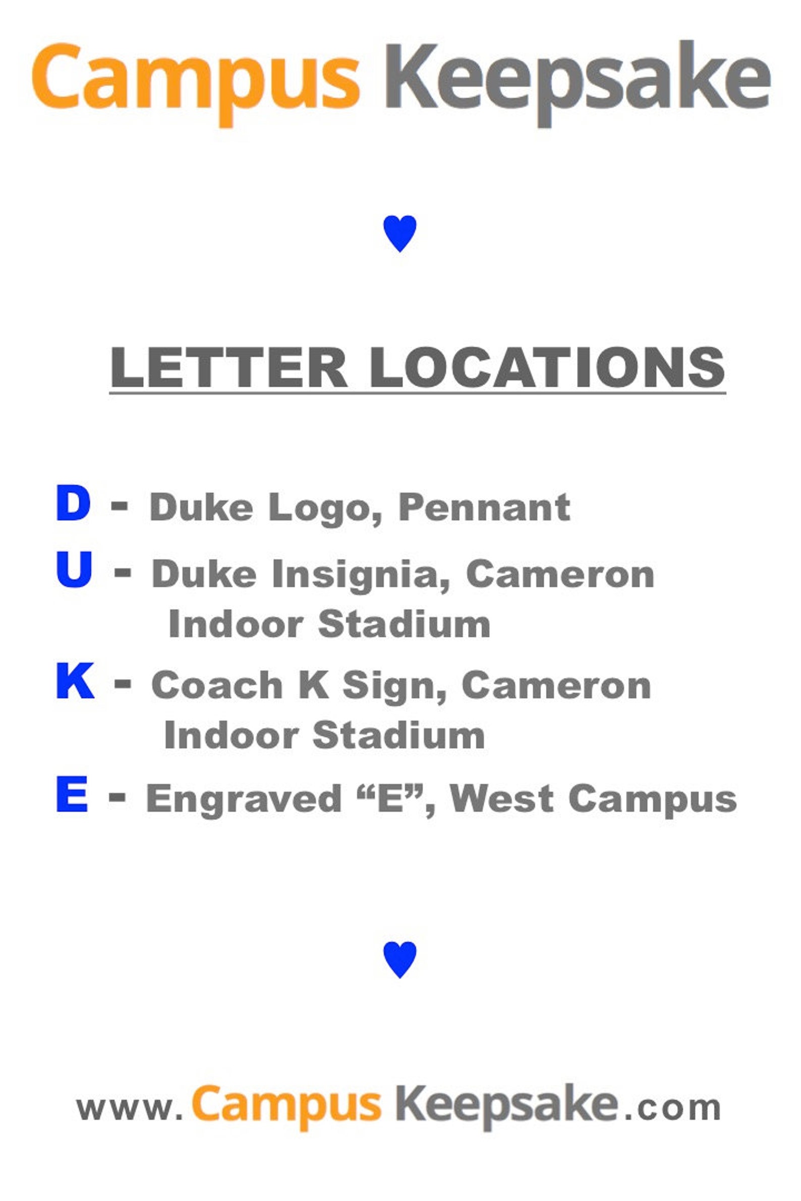 DUKE Home Decor. Spelled Photographs From Duke U. Bevel - Etsy