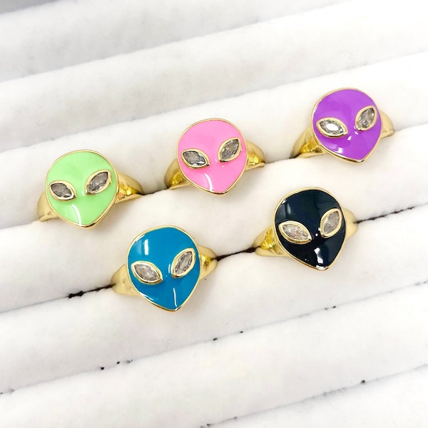 Alien Ring - Etsy