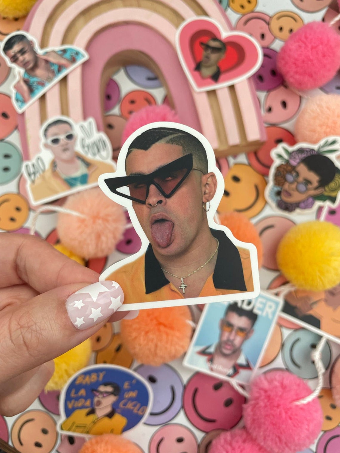 Bad Bunny Stickers *random Mix Bundle Vinyl El Conejo Malo Waterproof ...