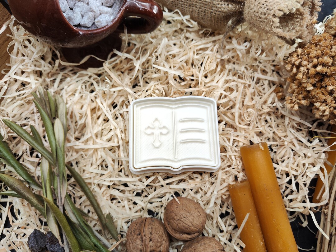 The Bible Holy Book Serbia Cookie Cutter - Orthodox Baking Tool - Etsy