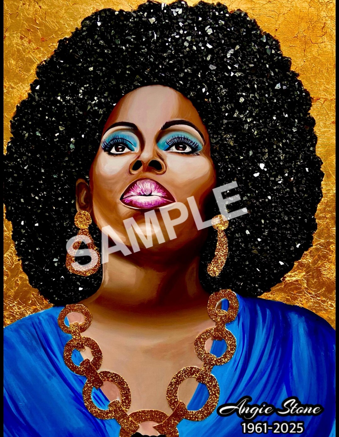 ANGIE STONE Print 24x18 - Etsy