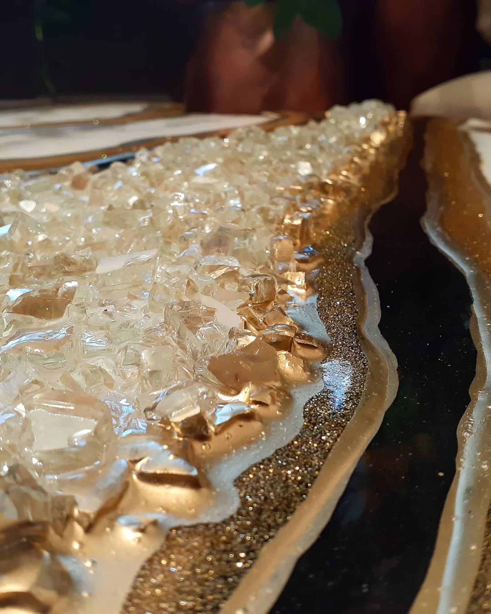 Opulent Africa Geode Table/wall Art - Etsy