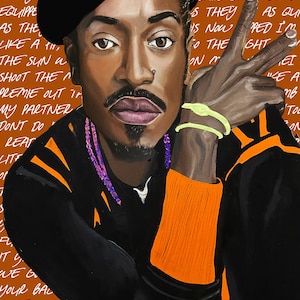 Andre 3000 Print 36x24 - Etsy