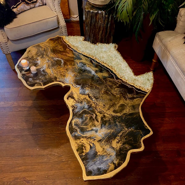 Africa Geode Table - Etsy
