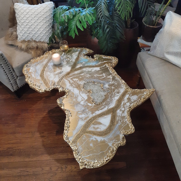 Geode Table - Etsy