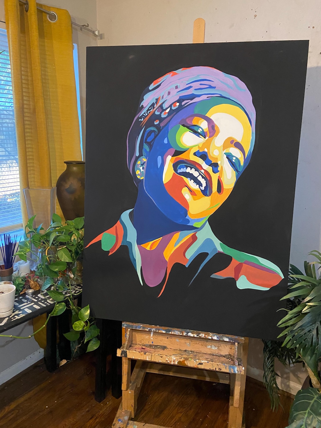 MAYA the Great Original Painting 48x36 - Etsy
