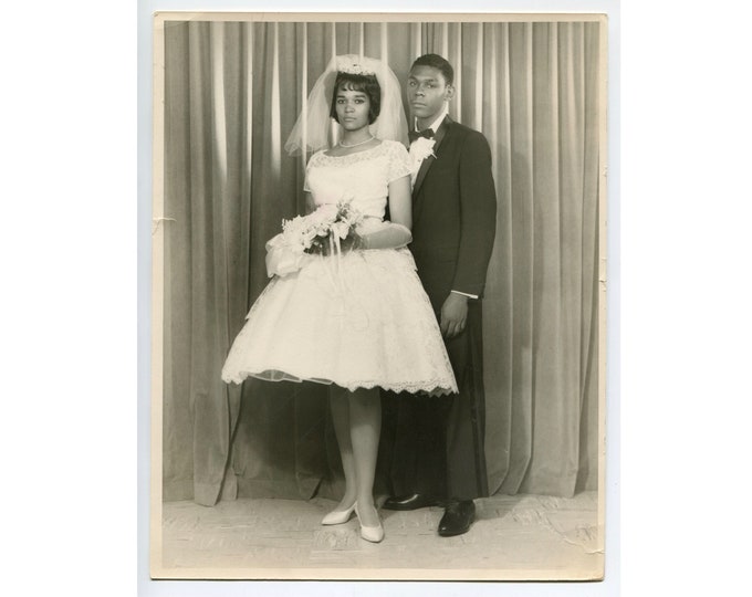 Wedding Bells, Vintage African American 8x10 Photo - Etsy