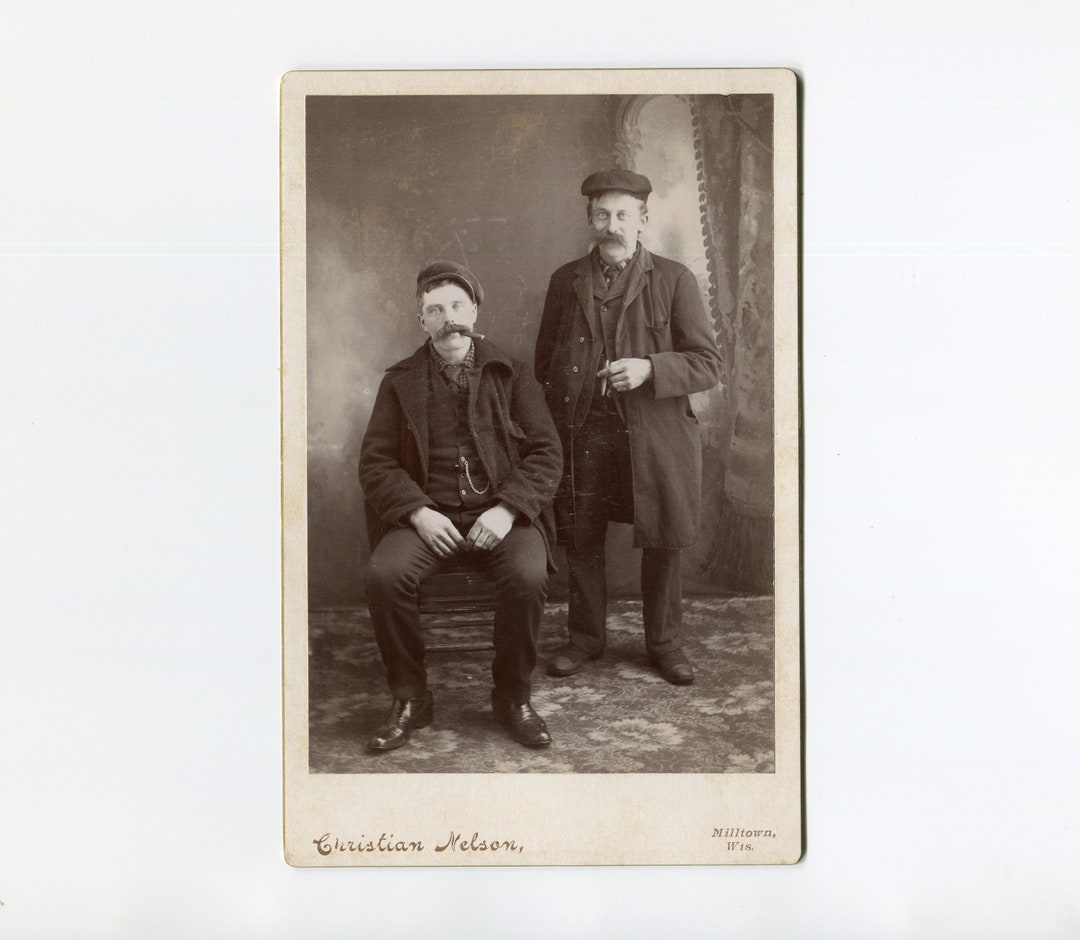Stogies, Antique Cabinet Card Photo - Etsy