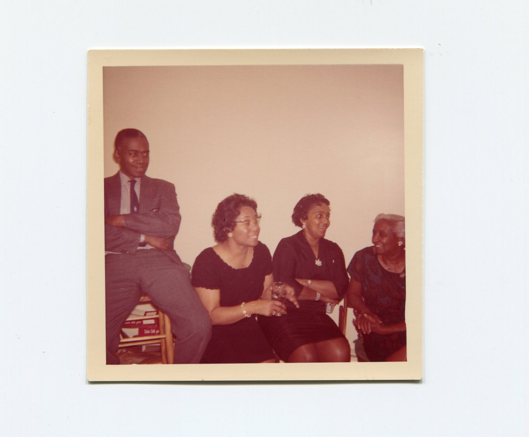 Cross Talk, Vintage African American Snapshot Photo - Etsy