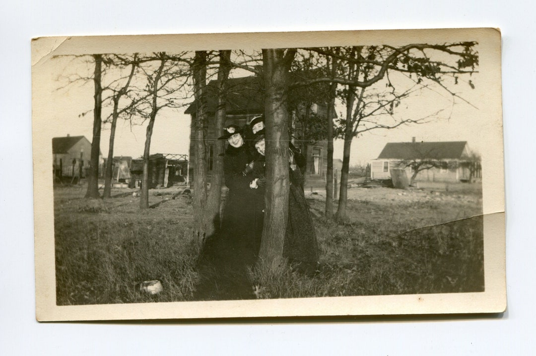 Hide and Seek, Vintage Snapshot Photo - Etsy