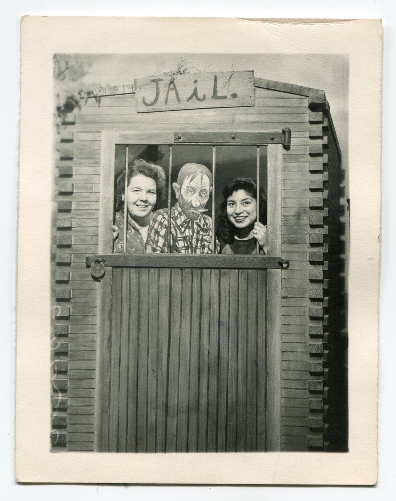 Jail, Vintage Arcade Photo - Etsy