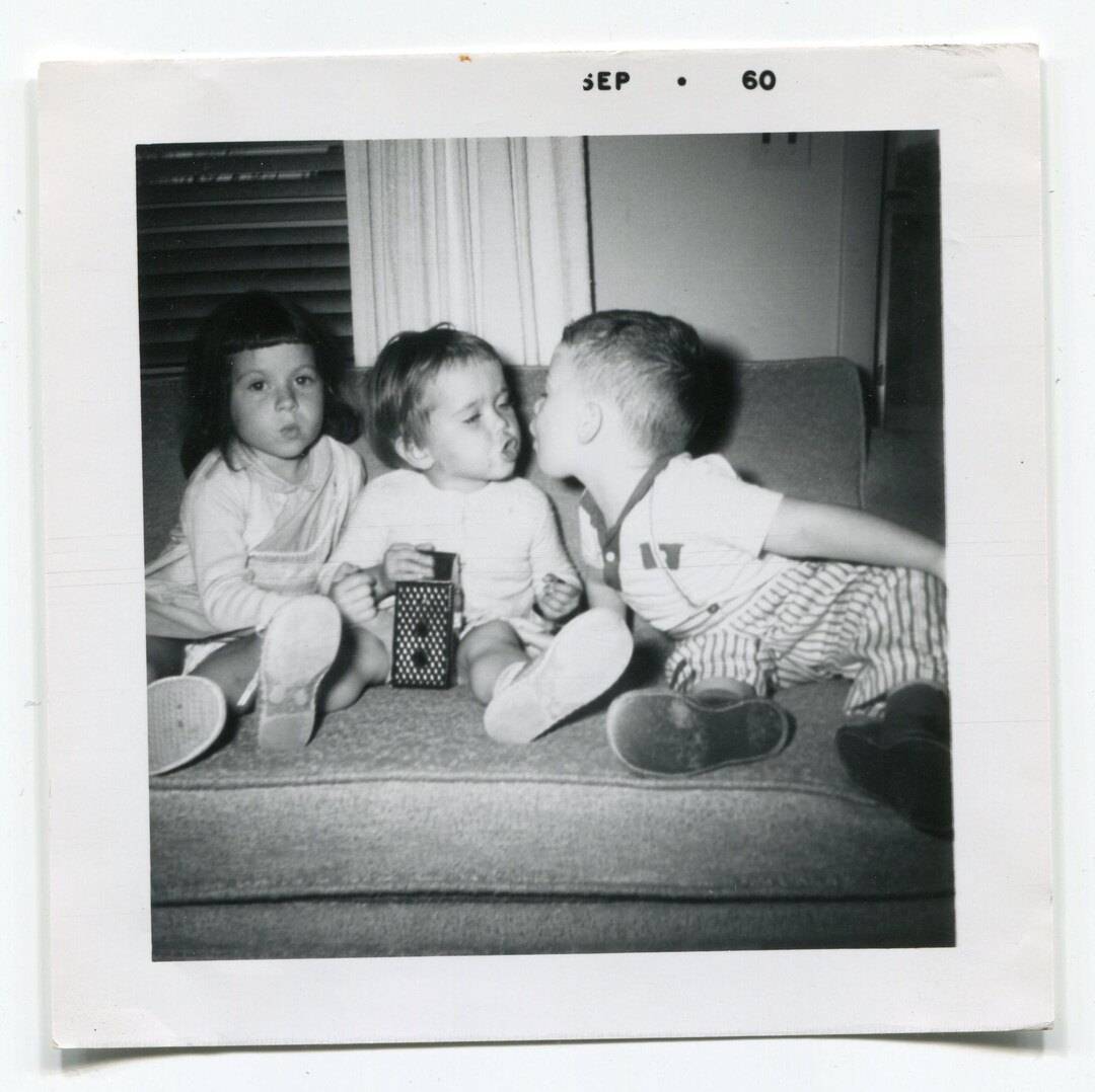 Classic Siblings, Vintage Snapshot Photo - Etsy