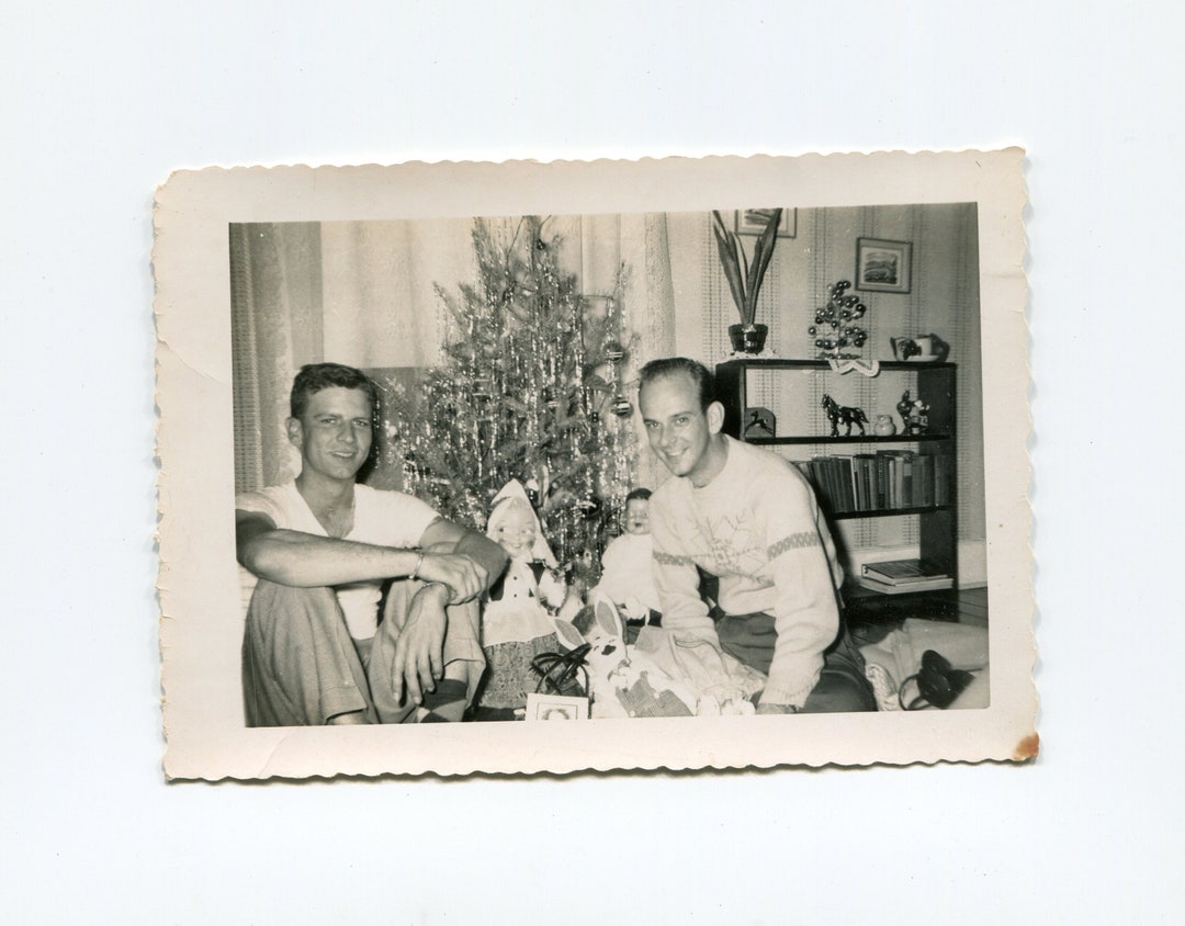 Christmas Morning, Vintage Sapshot Photo - Etsy