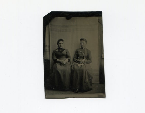 Make Do Backdrop Antique Tintype Photo - Etsy