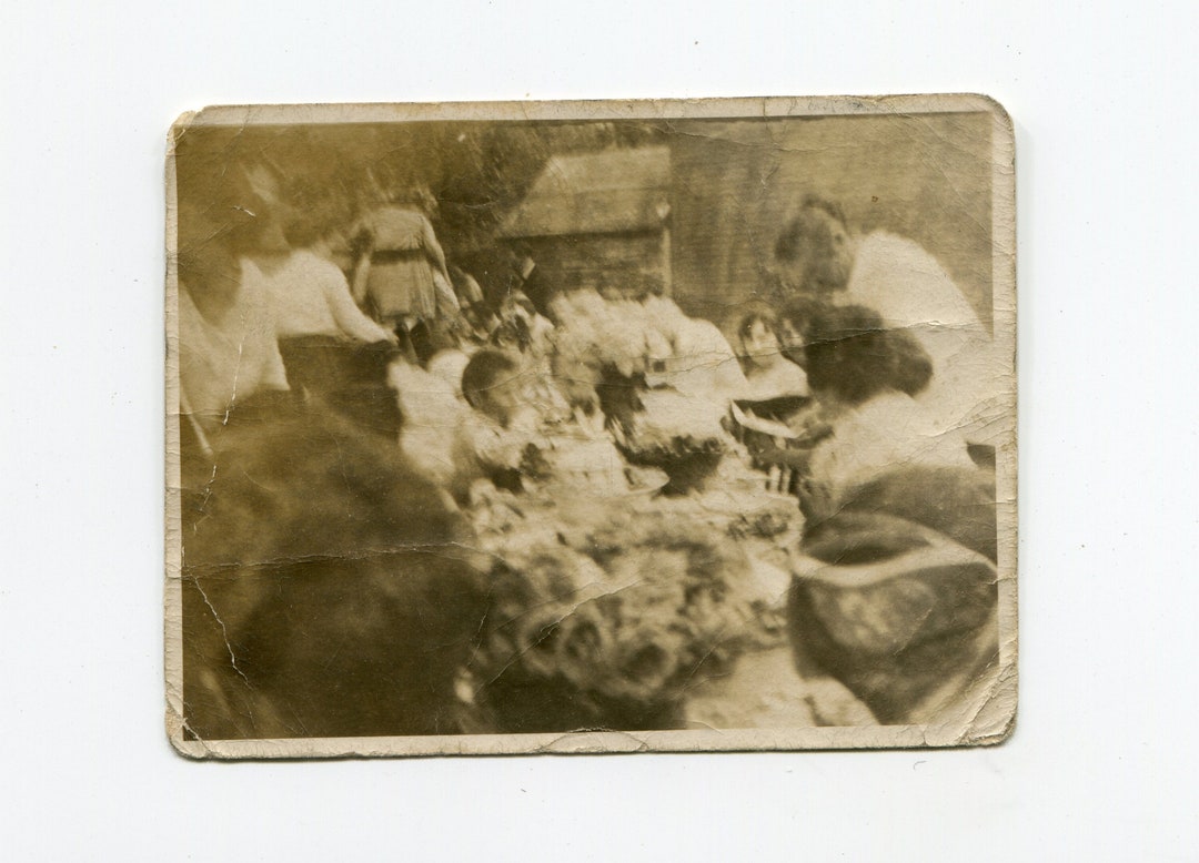 Hazy Memories, Small Antique Snapshot Photo - Etsy