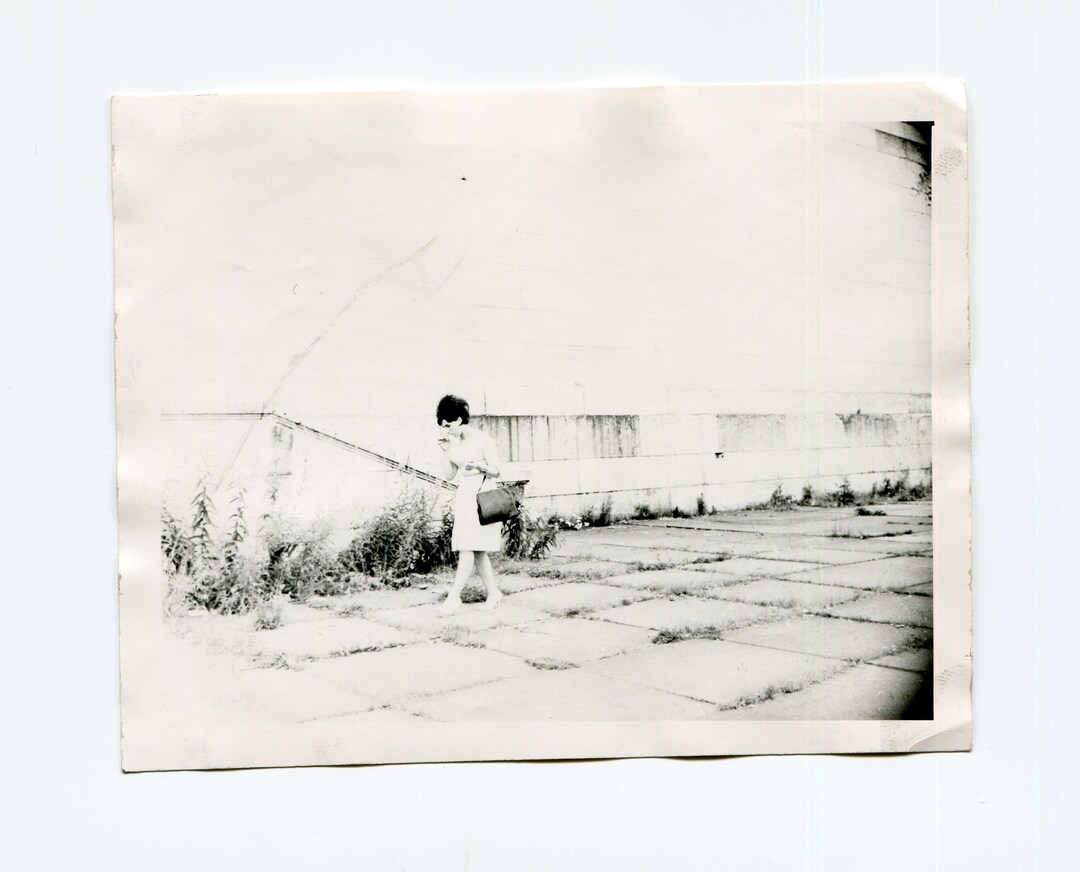 Washed Out, Vintage Snapshot Photo - Etsy