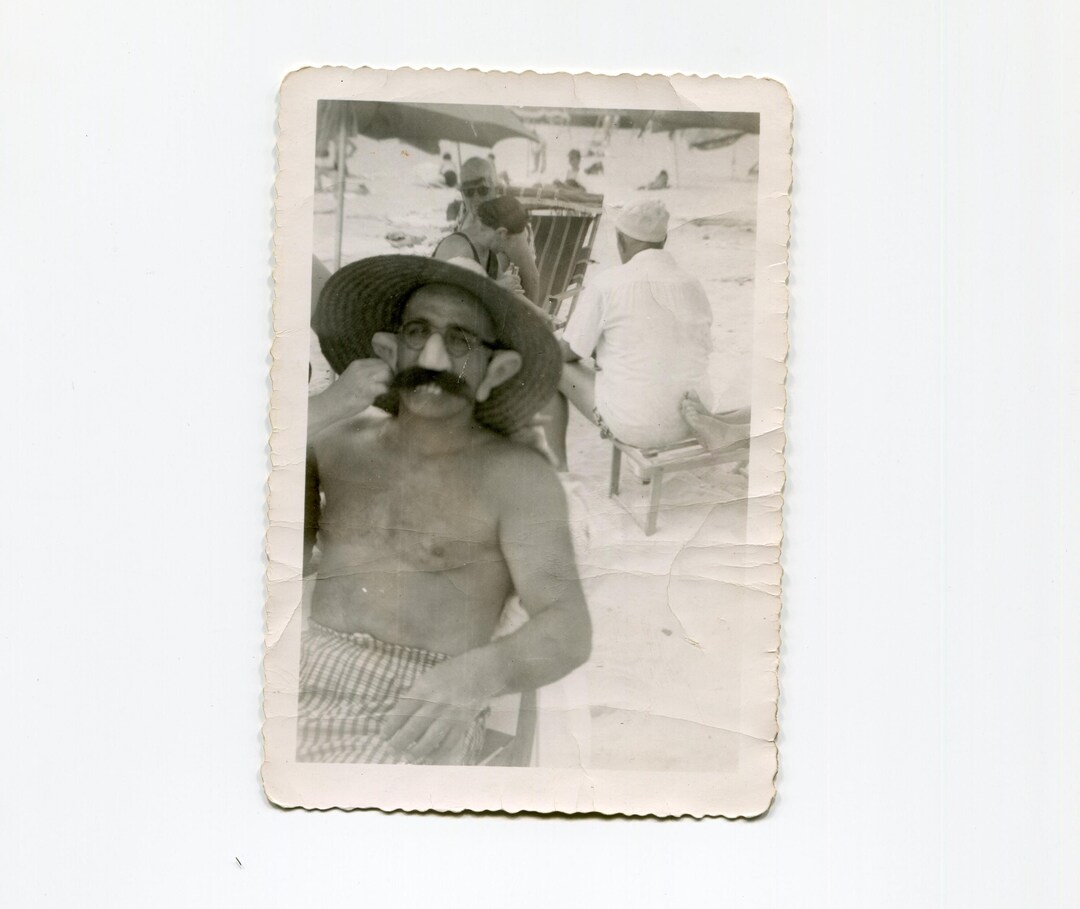 Funny Face, Vintage Snapshot Photo - Etsy