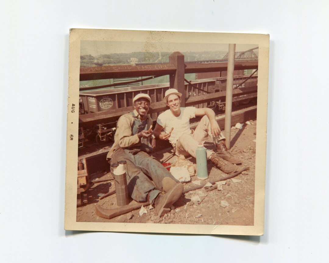 Lunch Break, Vintage Snapshot Photo - Etsy
