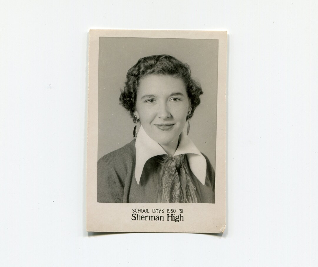 Sherman High, Vintage Studio Photo - Etsy