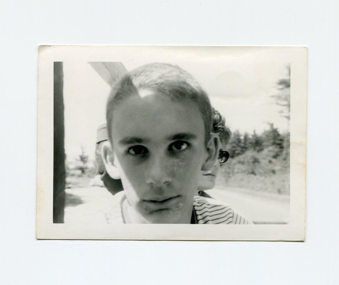Dead Stare, Vintage Snapshot Photo - Etsy