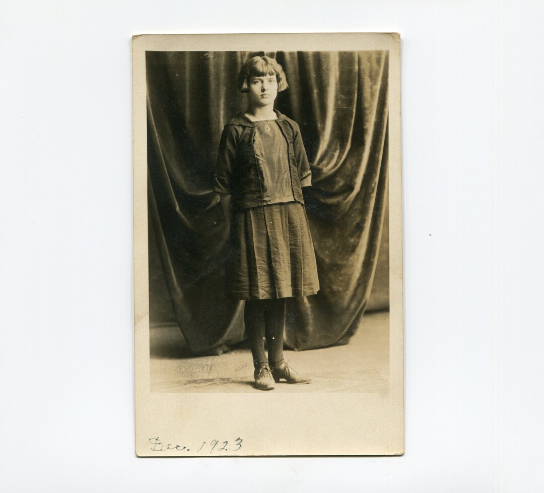 Dec 1923, Antique Rppc Photo - Etsy