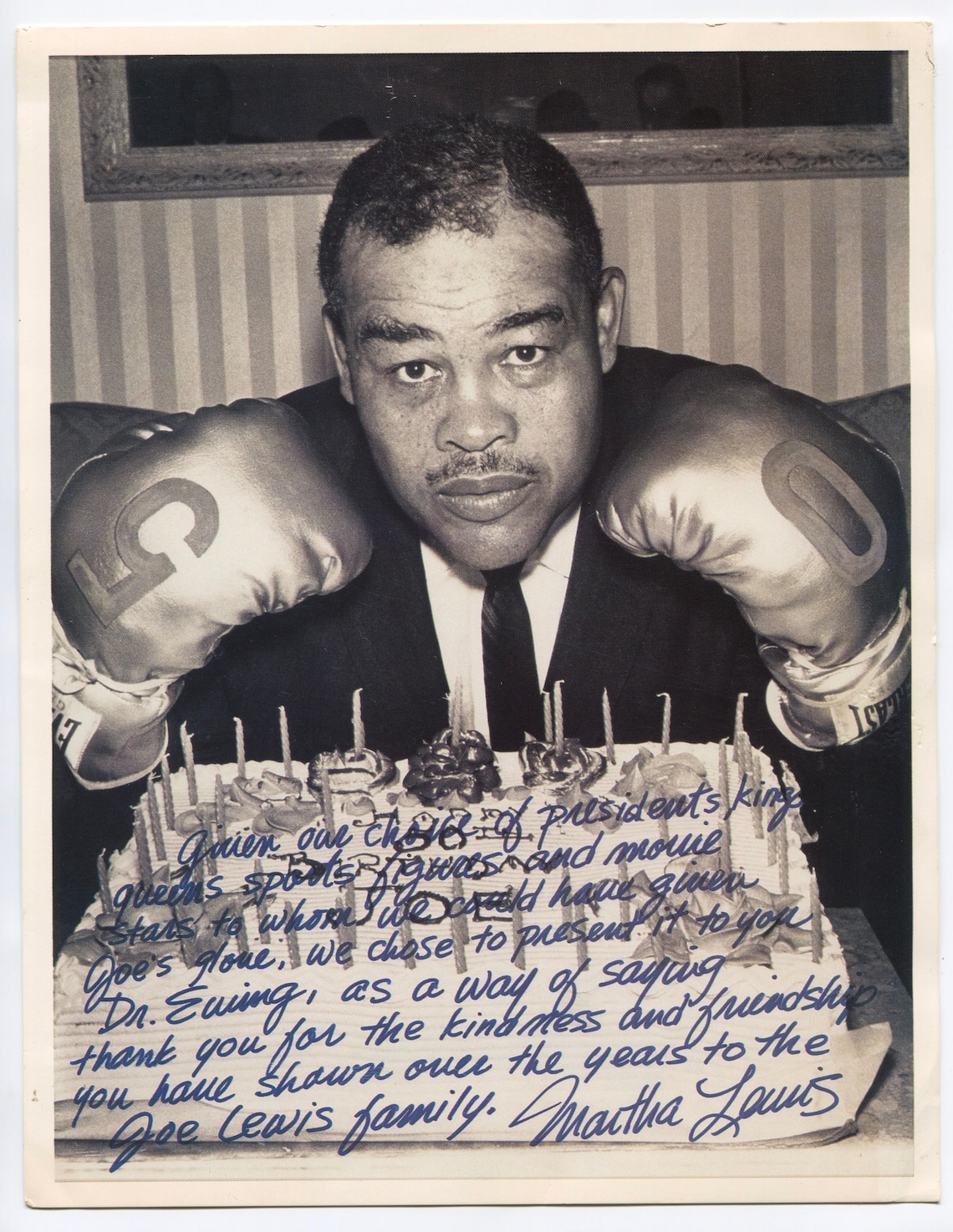 Boxer Joe Lewis rare photo lot with original branded comic | Etsy