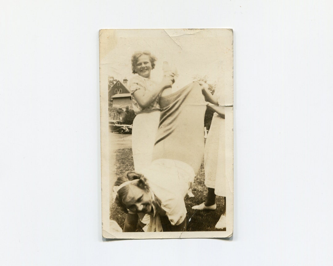 Human Wheelbarrow, Vintage Snapshot Photo - Etsy