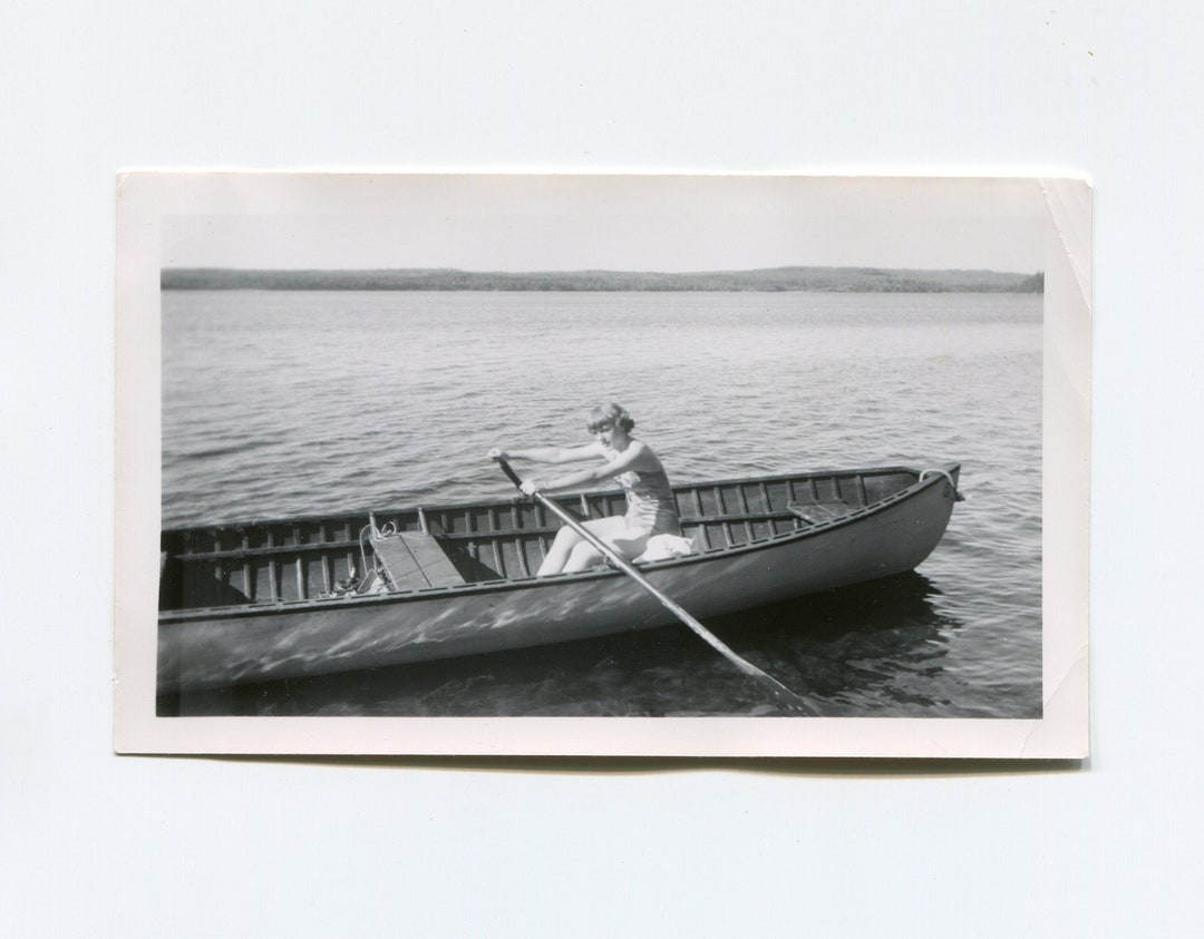 One Woman Job, Vintage Snapshot Photo - Etsy
