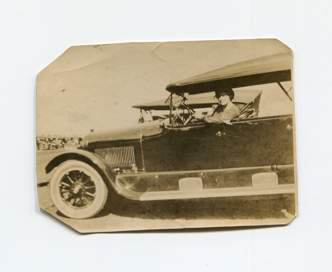 Our First Car, Vintage Snapshot Photo - Etsy